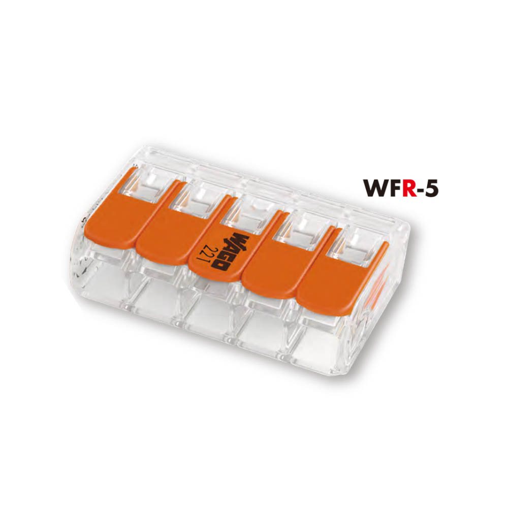 ワゴコネクタ WFR-5BP-JP（5個入） | 株式会社オーム電機 『会員専用 仕入サイト』