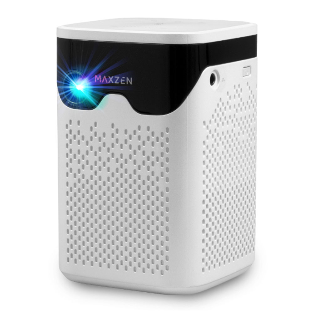 MAXZEN（マクスゼン） ポータブルスマートプロジェクター（ホワイト）MP-D12HC WH | 株式会社オーム電機 『会員専用 仕入サイト』